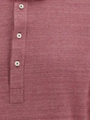 Brunello Cucinelli Cotton Polo Shirt - Coral