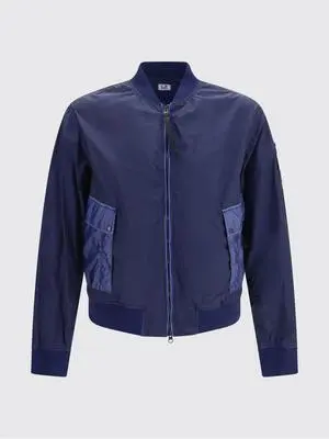 C.P. COMPANY Nylon Bomber Jacket - Blue