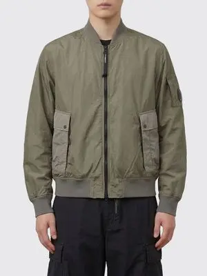 C.P. COMPANY Nylon Bomber Jacket - Grey