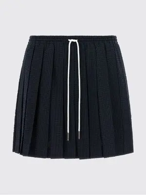 Thom Browne Pleated Mini Skirt - Blue