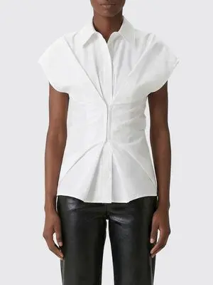 Alexander McQueen Shirt With Draped Detailing - White