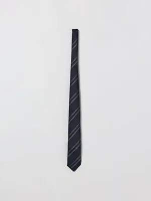 Brunello Cucinelli Brunello Cucinelli Striped Neck Tie Navy
