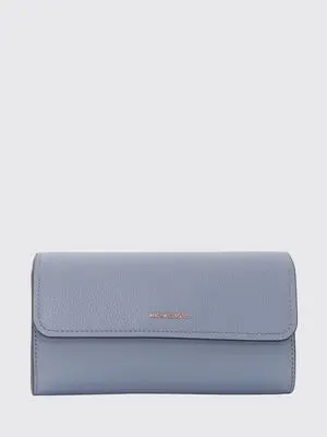Michael Kors Textured Leather Wallet - Gnawed Blue