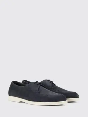 DOUCAL'S Suede Derby Shoes - Blue