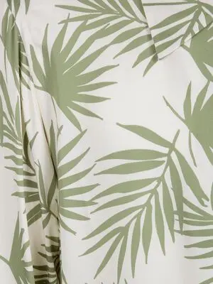LANEUS Printed Viscose Shirt