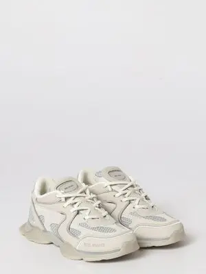 Axel Arigato Eris Nubuck And Mesh Sneakers - Grey