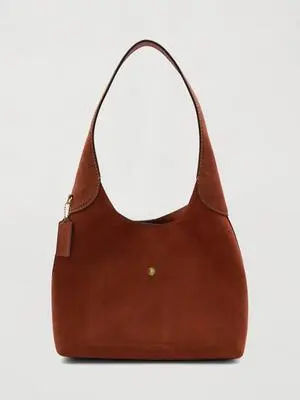 COACH Suede Shoulder Bag