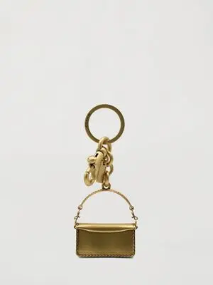 COACH Key Chain - Gold