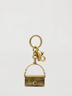 COACH Tabby Brass Keychain - Gold