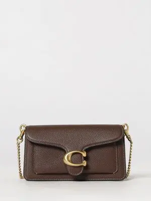COACH Mini Bag With Turn Lock Closure - Brown