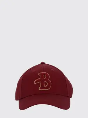 BALLANTYNE Cotton Twill Baseball Cap - Red