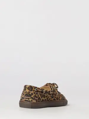 SUMMERY COPENHAGEN Paia Suede Boat Loafers - Multicolor