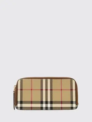 Burberry Check Canvas Wallet