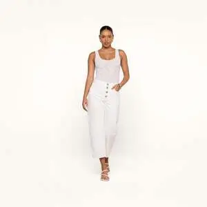 L'Agence Kalea Mesh Bodysuit - White