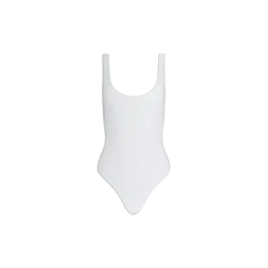 L'Agence Kalea Mesh Bodysuit - White