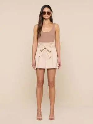 L'Agence Nica Scoopneck Bodysuit - Hazelnut