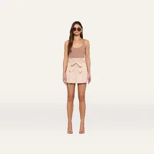 L'Agence Nica Scoopneck Bodysuit - Hazelnut