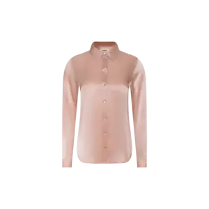 L'Agence Tyler Silk Blouse Top - Misty Rose