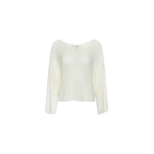 L'Agence Ethan Knit Pullover - Vanilla