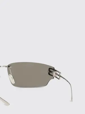 Balenciaga Shield Sunglasses - Silver