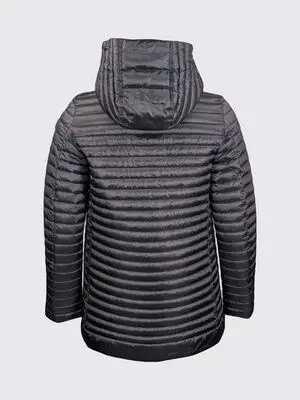 SAVE THE DUCK Quilted Nylon Down Jacket With Hood - Black