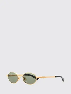 Bottega Veneta Metal Oval Sunglasses - Gold