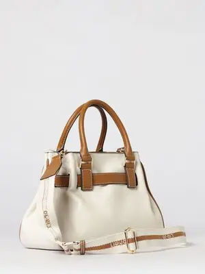 Liu Jo Faux Leather Abstract Pattern Handbag With Logoed Strap