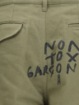 Comme Des Garçons Cotton Cargo Shorts