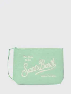 MC2 SAINT BARTH Aline Chenille And Cotton Terry Pochette - Fa04