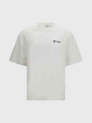 Off-White Cotton T-shirt - White