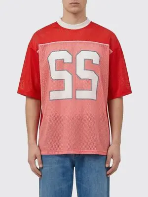 Moschino Polyester T-shirt With Slogan - Red