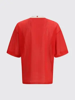Moschino Polyester T-shirt With Slogan - Red
