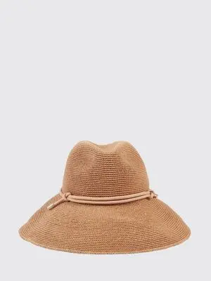 Emporio Armani Woven Paper Hat