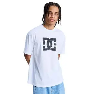 DC SHOES Dc Star Filled Heritage Short Sleeve Shirt - White