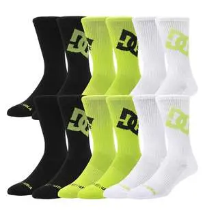 DC SHOES Graffik Logo Crew Sock 3-pack - Assorted