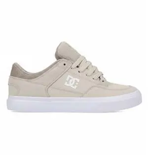 DC SHOES Onyx Skate Shoes - Light Grey/tan
