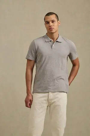 Velvet By Graham & Spencer Morris Polo - Natural