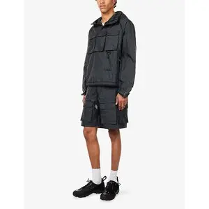 Reese Cooper Tahoe Packable Ripstop Woven Anorak - Black