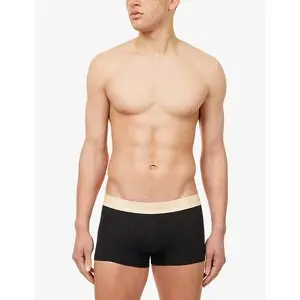 Calvin Klein Icon Pride Low-rise Pack Of Five Cotton-stretch Trunks