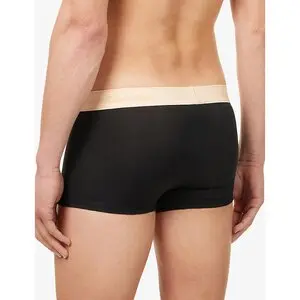 Calvin Klein Icon Pride Low-rise Pack Of Five Cotton-stretch Trunks