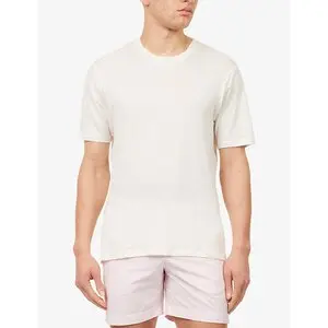 Orlebar Brown Ob Standard T Stretch-linen T-shirt - Latte