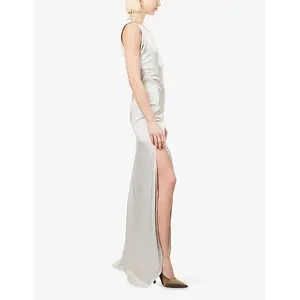 Victoria Beckham Carla Split-seam Gown