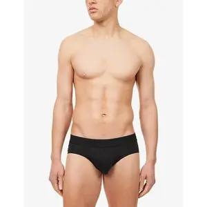 Calvin Klein Icon Pack Of Three Stretch-cotton Briefs - Multi