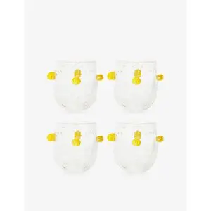 LAETITIA ROUGET Manola Set Of Four Glass Tumblers