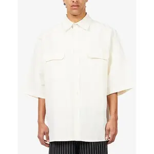 WILLY CHAVARRIA Corcoran Short-sleeve Woven Shirt - Masa