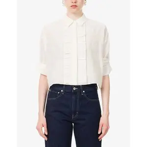 TWP Ruffled Cotton Shirt