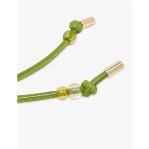 Maje Flower Leather Bag Charm