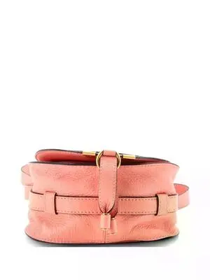 Chloé Marcie Leather Mini Crossbody Bag - Pink