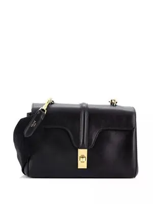 Celine Soft 16 Teen Shoulder Bag Smooth Calfskin - Black