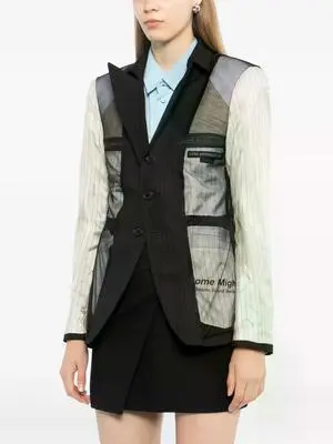 Andersson Bell Pinstripe Deconstructed Jacket